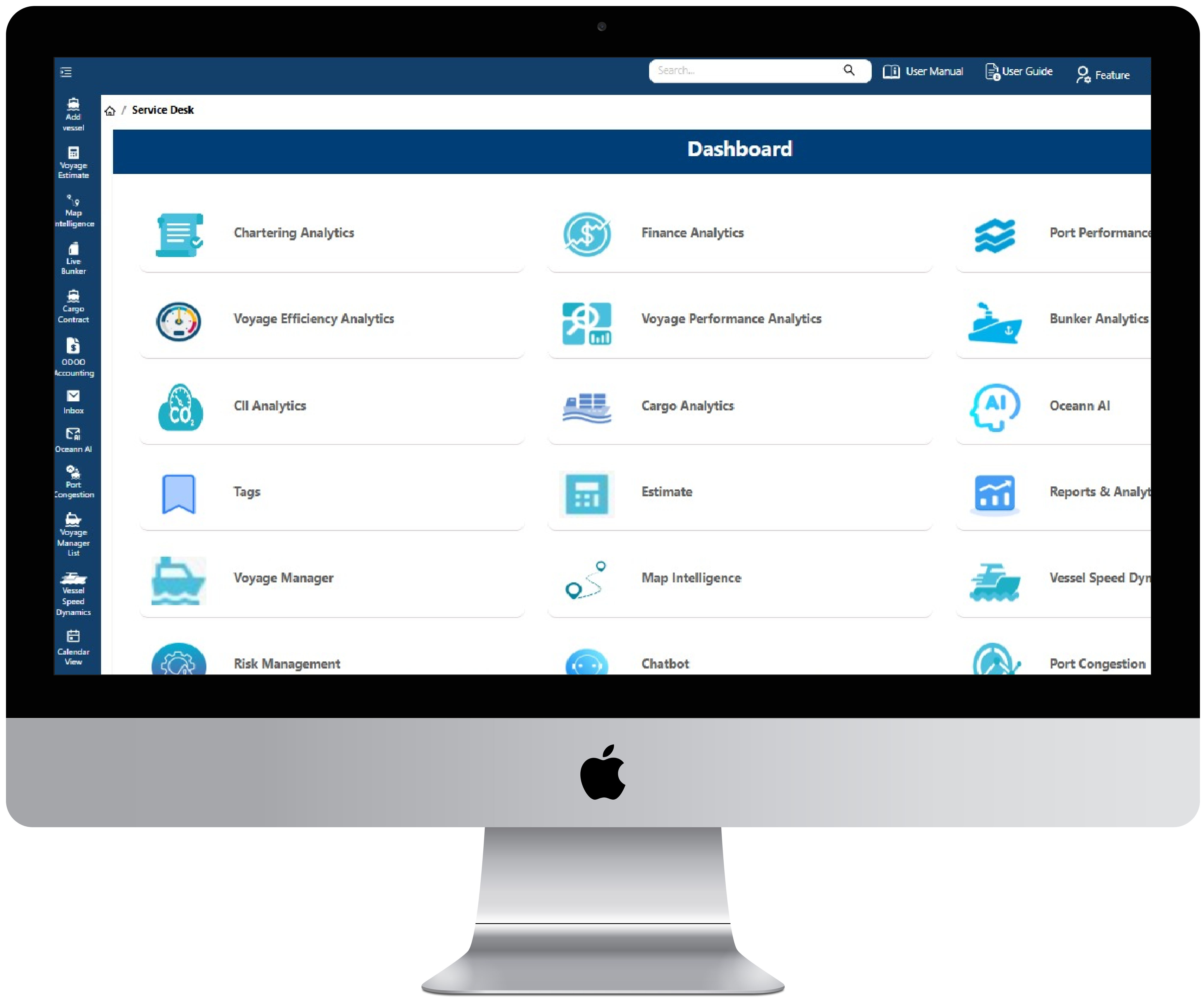 TheOceann.ai - Maritime AI Platform | Complete Fleet & Cargo Digitalization